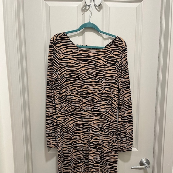 LOFT | Dresses | Nwt Loft Animal Print Dress | Poshmark